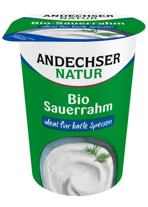Sauerrahm 200g, Becher - Die rollende Gemüsekiste